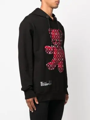 Philipp Plein Teddy Bear Long-sleeve Hoodie