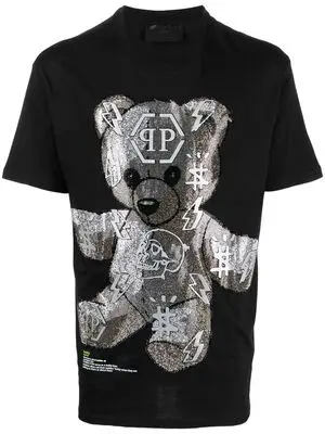 Philipp Plein Teddy Bear Short-sleeve T-shirt