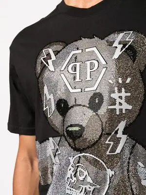 Philipp Plein Teddy Bear Short-sleeve T-shirt