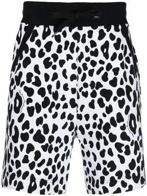Moschino Leopard Print Shorts