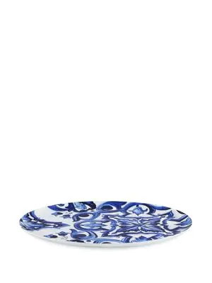 Dolce & Gabbana Mediterranean-pattern Porcelain Platter