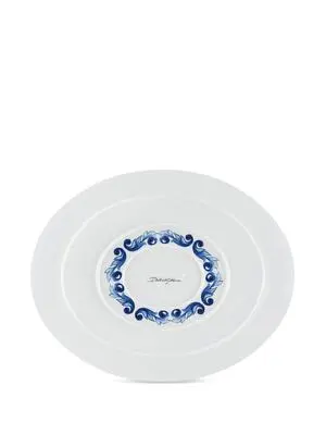 Dolce & Gabbana Mediterranean-pattern Porcelain Platter