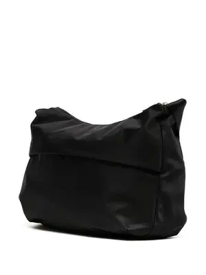 AGNES B. Logo-plaque Zipped Crossbody Bag