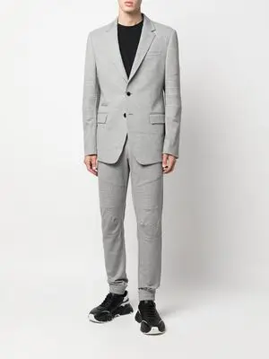 Philipp Plein Cuffed Single-breasted Suit