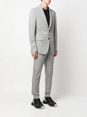 Philipp Plein Cuffed Single-breasted Suit