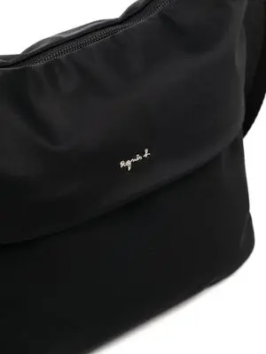AGNÈS B. Voyage Logo-plaque Crossbody Bag