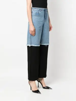 Christopher Esber Deconstruct Straight-leg Jeans