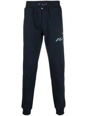 Philipp Plein Logo-embroidered Track Pants