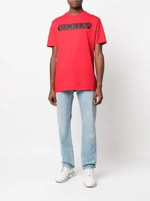 Philipp Plein Spray-effect T-shirt - Red