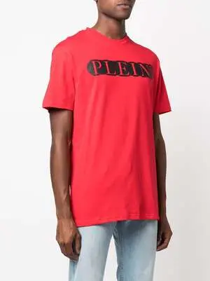 Philipp Plein Spray-effect T-shirt - Red