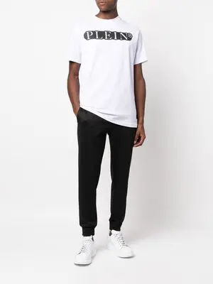 Philipp Plein Logo Print T-shirt - White
