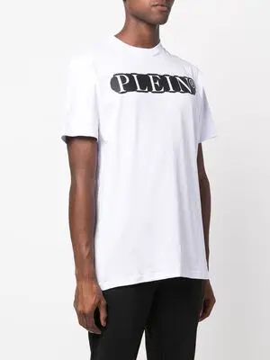 Philipp Plein Logo Print T-shirt - White