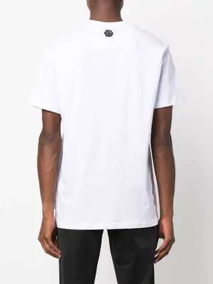 Philipp Plein Logo Print T-shirt - White