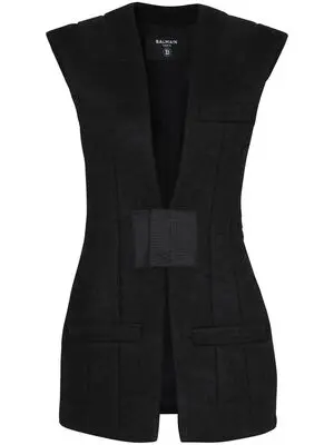 Balmain Sleeveless Outerwear For Women
