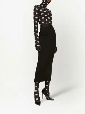 Dolce & Gabbana Logo-print Hooded Jumpsuit