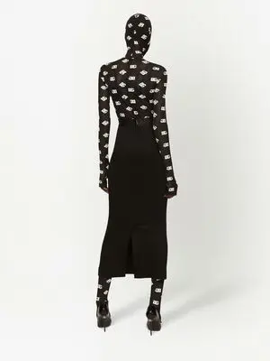 Dolce & Gabbana Logo-print Hooded Jumpsuit