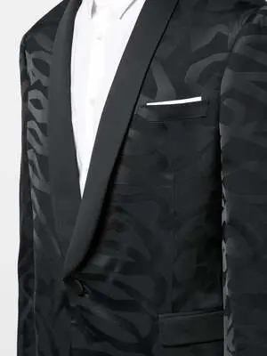 Neil Barrett Patterned Satin Jacket