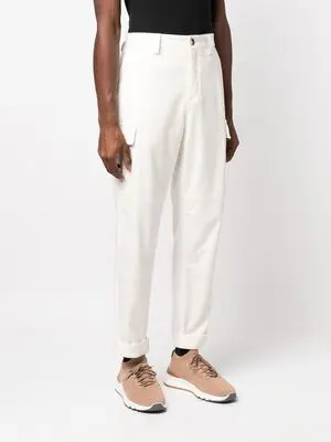Brunello Cucinelli Tapered-leg Cargo Trousers