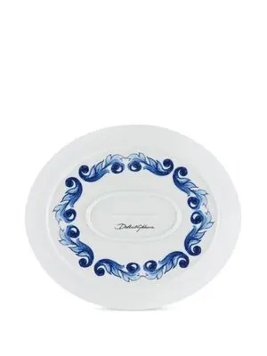 Dolce & Gabbana Porcelain Fiore Platter
