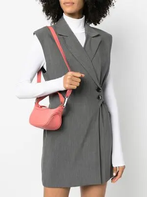 By Far Pebbled-texture Tote - Pink