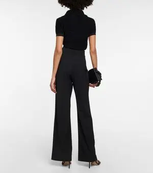 Jacquemus Le Cardigan Campana Knit Crop Top - Black