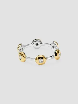 Ippolita Stardust Chimera Stardust Paparazzi 18k Gold, Diamond & Sterling Ring