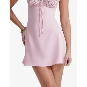 House OF CB Adriana Mini Dress - Rose