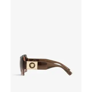 Versace Ve4405 Square Sunglasses - Brown