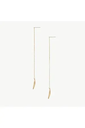 SOKO Amali Chain Threader Earrings - Gold