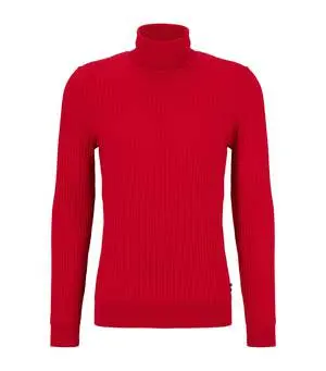 Boss Roll Neck Sweaters For Men