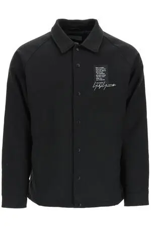 Yohji Yamamoto YOHJI YAMAMOTO PADDED JACKET X NEW ERA - Black