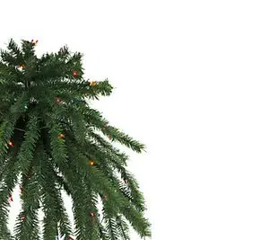 NORTHLIGHT 6' Artificial Tropical Palm Tree Mul Icolor Lights