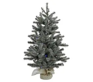FRASER HILL FARM 2 Ft. Heritage Pine Artificial Tree With Burl - One-color