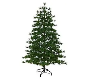 NEARLY NATURAL 6' Yukon Mixed Pine Artificial C Hristmas Tree - One-color