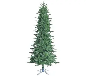 FRASER HILL FARM 7.5-ft Carmel Pine Slim Artifi Ial Christmas - One-color