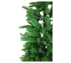 FRASER HILL FARM 7.5-ft Carmel Pine Slim Artifi Ial Christmas