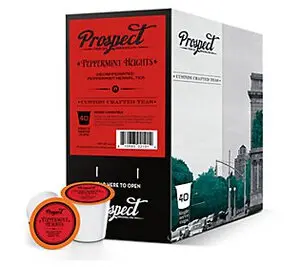QVC Prospect Tea Co. 40-count Peppermint Heights He Rbal Tea Pods