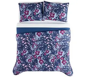 Badgley Mischka Home Midnight Garden King Comfo Rter Set