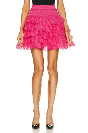 Alaia Ruffle Skirts