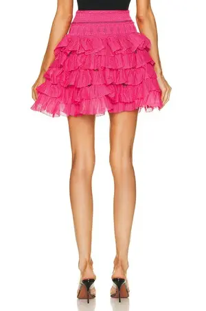 Alaïa Ruffle Layered Skirt
