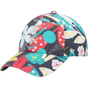 '47 Arizona State Sun Devils Plumeria Clean Up Adjustable Hat - Charcoal