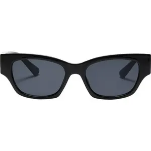 FIFTH & NINTH Andi Rectangular Sunglasses - Black/black