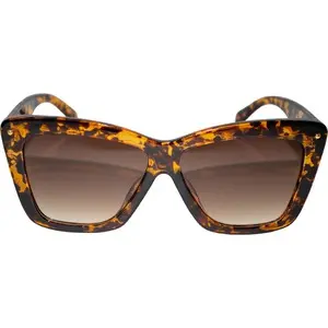 FIFTH & NINTH Willow Cat Eye Sunglasses - Torte/brown