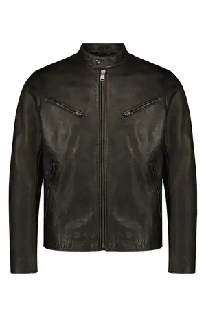 Lucky Brand Bonneville Leather Jacket