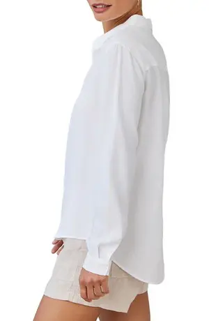 Bella Dahl Classic Button-up Shirt - White