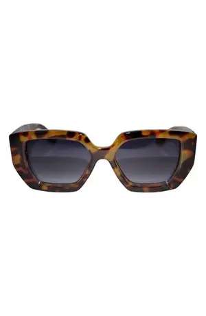 FIFTH & NINTH Rue Polarized Square Sunglasses - Torte/black