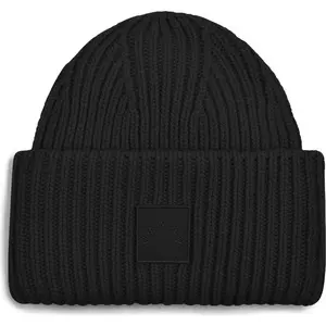 Varley Varley Cresta Merino Wool-Blend Beanie Black