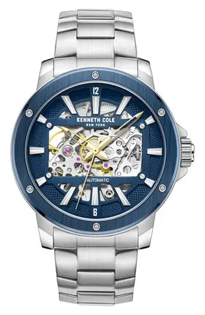 KENNETH COLE Automatic Bracelet Watch - Silver