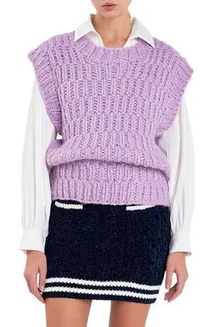 English Factory Layered Knitwear For Women