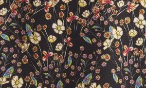 French Connection Hallie Verona Floral Print Cutout Dress